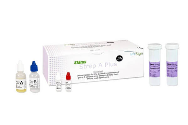 Status Strep A Strip test is a rapid test for the detection of group A ...
