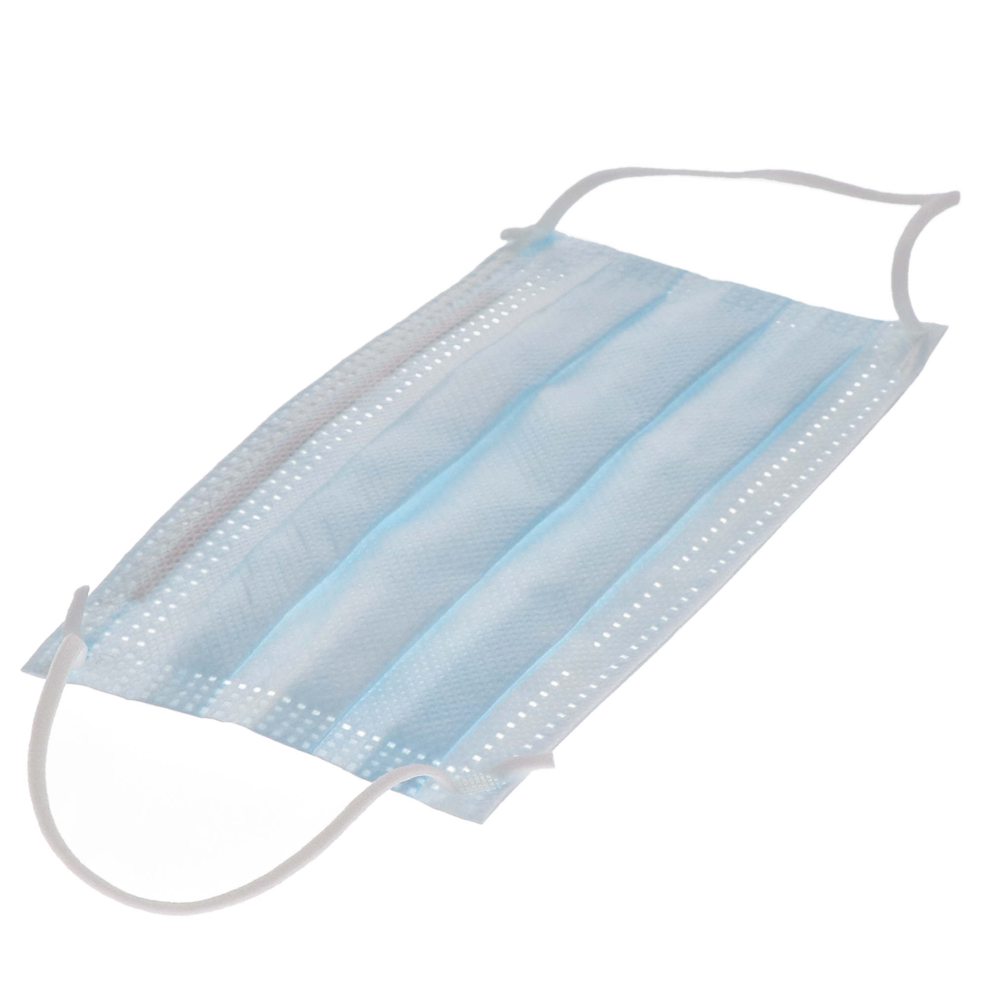 Face Masks - Earloop 3-PLY Disposable Masks 50/Bx ASTM Level 3 (Blue)